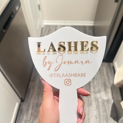 Nail Shape Display Sign Acrylic Salon Sign Aesthetics & Nail Care ...