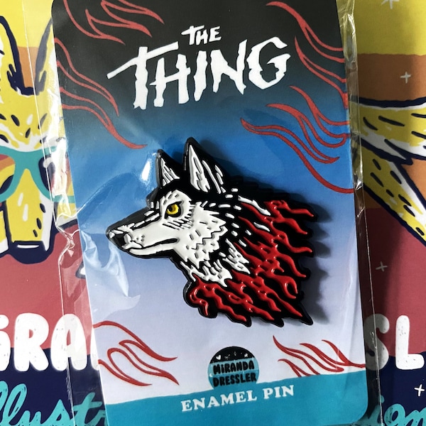 The Thing Enamel Pin - Dog Thing From John Carpenter Horror Movie - Etsy