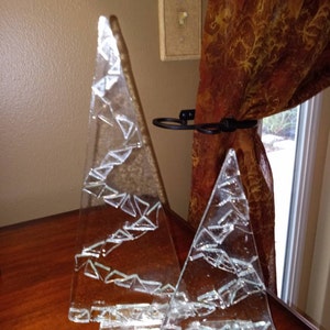 Fused Glass Tree Sculpture, Glass Art, Lyn Hunter Designs Original ...
