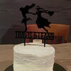 Kingdom Hearts Kairi and Sora Cake Topper - Wooden Wedding Cake Topper ...