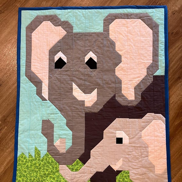 Video Game Themed Quilt Pattern, 3 Sizes: 56x56, 42x42, and 28x28 ...