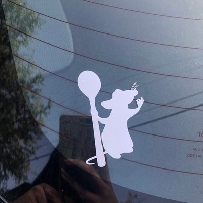 Ratatouille Decal, Remy Decal, Car Decal, Wall Decal, Laptop Stickers ...