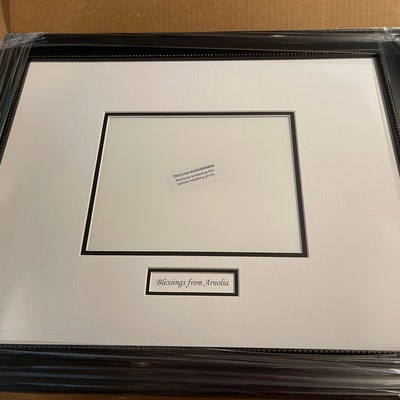 16x20 Signature Mat Kit WITH Frame. Silver, Gold, White and Black ...