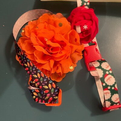 Bright Flower Power Floral Print Grosgrain Ribbon 7/8 - Etsy