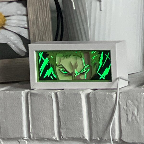 Nezuko Slayer Light Box Anime Lamp - Etsy