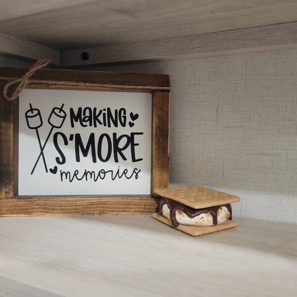 Faux S’more, Fake S’more for Display, S’more Display, Campfire Display ...