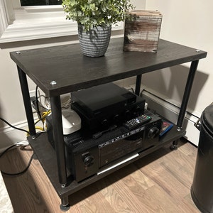 Hi Fi Audio / Video Modular Equipment Rack, Stand, Stereo Glued Solid ...