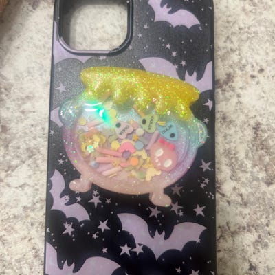 Witch Cauldron Shaker Popsocket™, Glow in the Dark Halloween Shaker ...