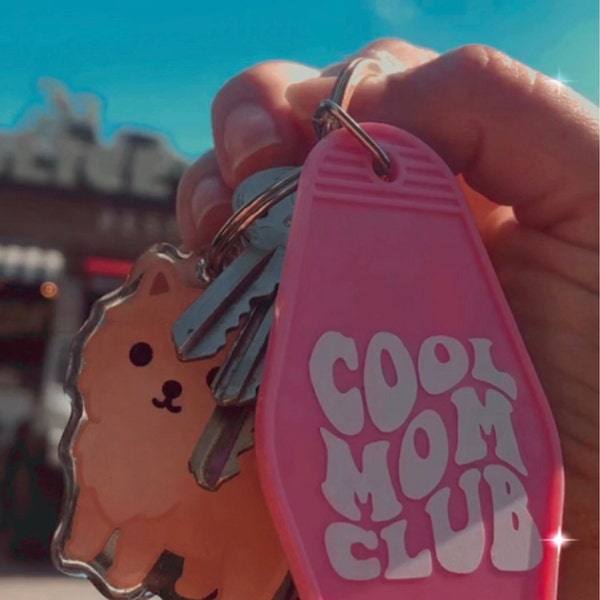 Cool Aunt Club Hotel Key Chain Auntie Key Chain Cool Aunt Gift Key ...