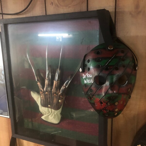 Custom Freddy Vs Jason Mask Hand Painted - Etsy