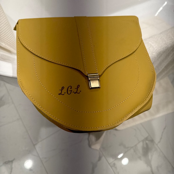 Personalized Golf Bag, Leather Golf Bag, Golf Club Bag, Custom Golf ...