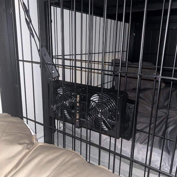 Ryobi Whisper Fan Holder for Variocage an Easy Way to Attach the Ryobi ...