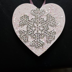 6 Wooden Hearts 3 Inch (3") Wide 1/4" Thick Wooden Hearts Unfinished ...