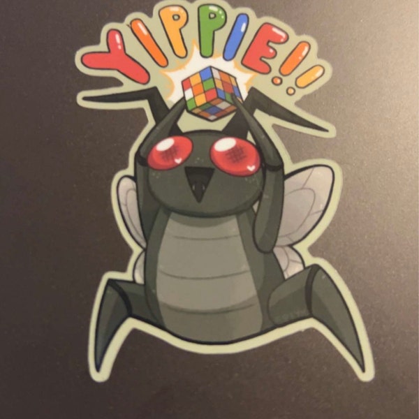 Loot Hoarding Bug YIPPIE 3 Inch Glossy Vinyl Sticker (lethal Company ...