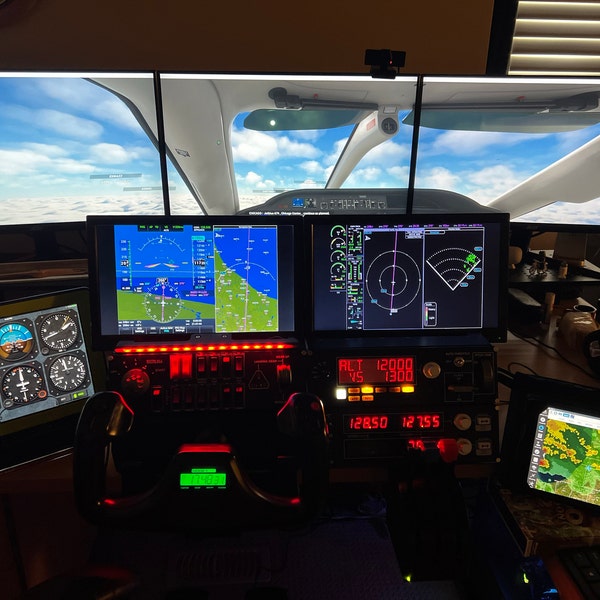 Panel LED Illumination for Logitech Saitek Switch, Autopilot and Radio ...