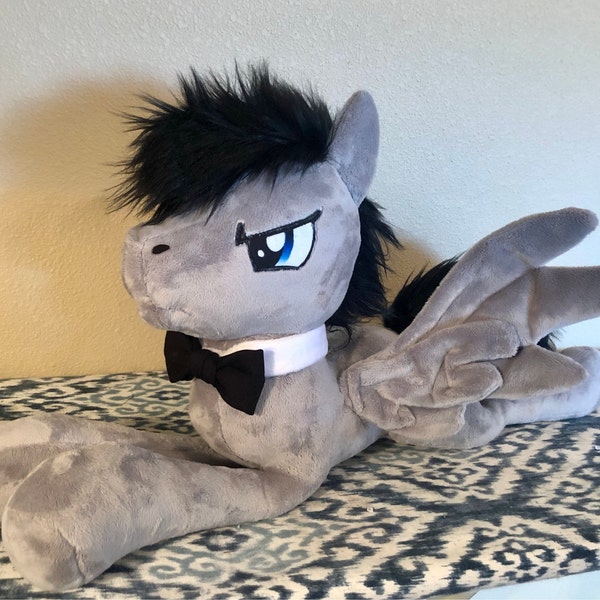 Pony Mare Laying Reclining Plushie Sewing Pattern 05 Minky Stuffed ...