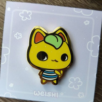AC Enamel Pin Bob Skye Lily Ankha Flurry Tangy Goldie Lolly Muffy KK ...