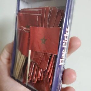 2018 Men's World Cup Soccer Toothpick Flag Set100 | Etsy