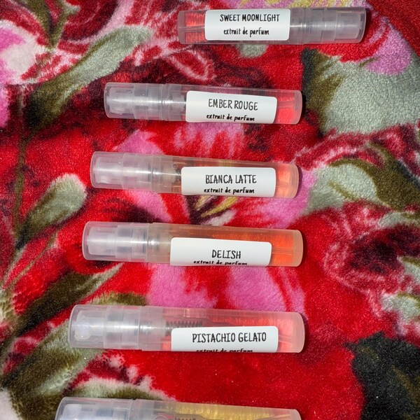 Perfume Samples - Perfume Discovery Set - Five Mini 3 Ml Perfumes ...