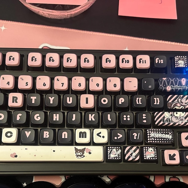 Universe of Stars Cherry Keycaps Set, Dye-sublimation PBT 104/108 Key ...