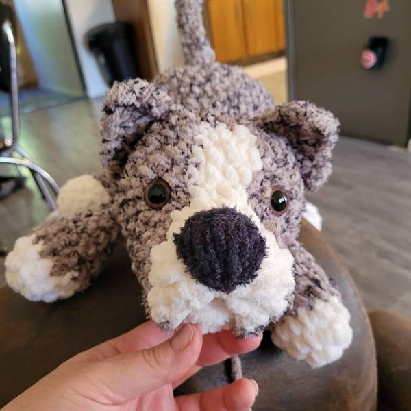Pitbull Crochet Pattern - Amigurumi - Etsy Canada
