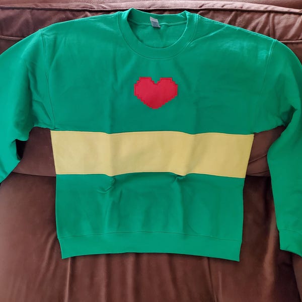 Chara Shirt, Undertale Shirt, Chara Sweatshirt, Costume, Cosplay Shirt ...