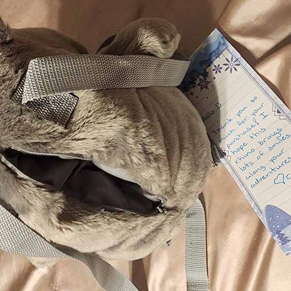 Massive Grey Penguin Plush Pack Backpack - Etsy