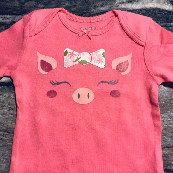 Pig Face Svg Instant Download, Pig Face Dxf Clip Art, Piglet Clipart ...