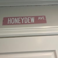 Personalized 4x18 Baby Pink Street Sign ANY TEXT Customized Cute ...