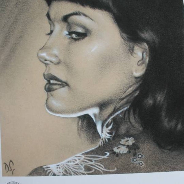 Dave Stevens' Betty "wow!" Print Featuring Colorist Laura Martin - Etsy ...