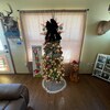 Black Velvet Christmas Tree Bow for Wreath Lantern Bow - Etsy