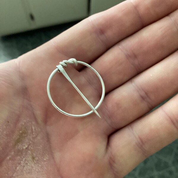 PAIR of Brass Medieval Veil Pins. Medieval Dress Pin. Renaissance Pins ...