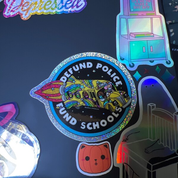 Defund Police / Fund Schools - Sticker - Etsy
