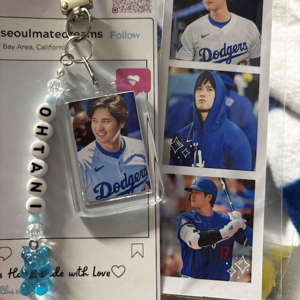 NMIXX Kpop Keychain Double Sided Photo With Beaded Name Charm | Lily ...