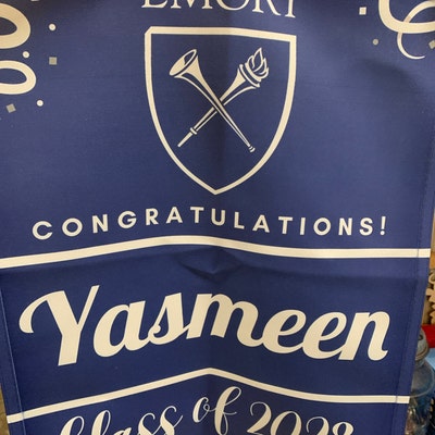 Custom College Bound Yard Flag, Custom College Sign, College Garden ...