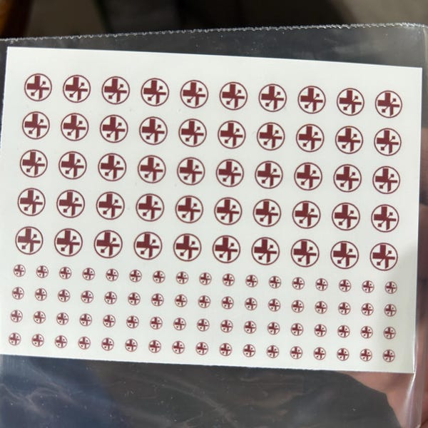 Star Wars Decals - Republic and Clone - Water Transfers - Legion ...