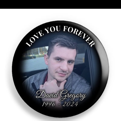 Custom Photo Graduation Button Pins or Magnets Keepsake 2024 Graduation ...