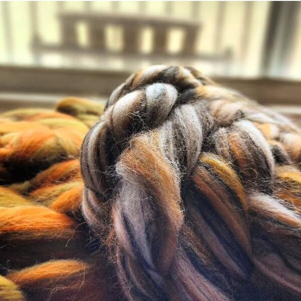 Summer Combed Top Merino Fiber Spinning Fiber Wool Roving Gift for ...