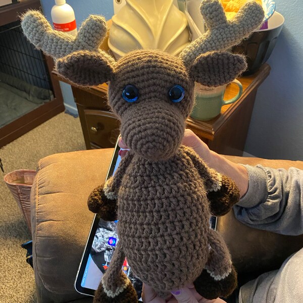Cuddle Moose, PDF Crochet Pattern ONLY; Digital Item - Etsy