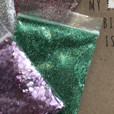 MERMAID BIO GLITTER Biodegradable Glitter Green Festival - Etsy