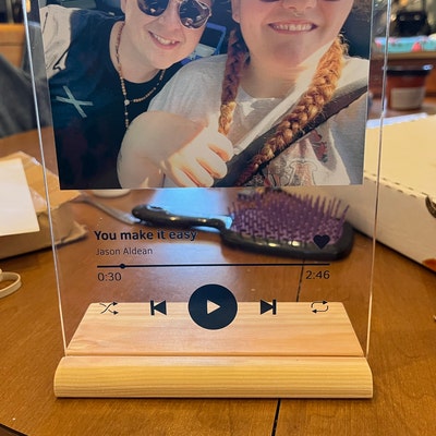 Custom Album Cover, Music and Song Album Cover Plaque, Personalized ...