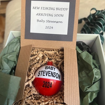 Gender Reveal Fishing Bobber Fisher Gender Reveal Fishing Lures or ...