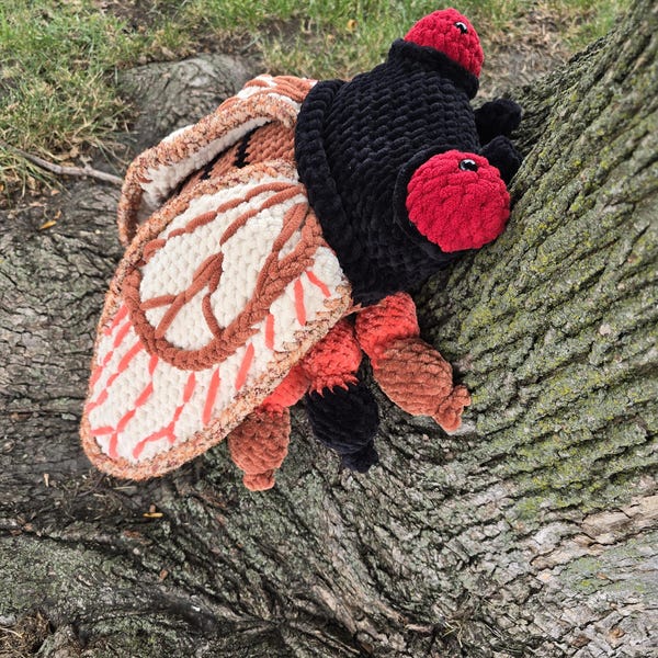 Cicada Crochet Pattern: Amigurumi Insect Toy (PDF Pattern) - Etsy