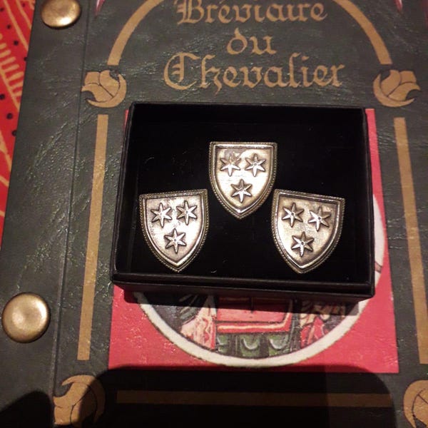 Medieval Livery Collar - Large Trefoil With Hook - SCA, HEMA, EMP, Larp ...