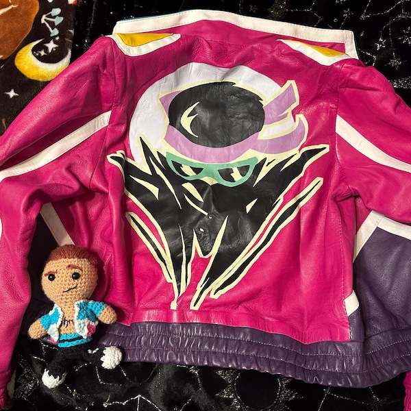 Handcrafted Vi Leather Jacket, Popular LOL Arc Cosplay Costume ...