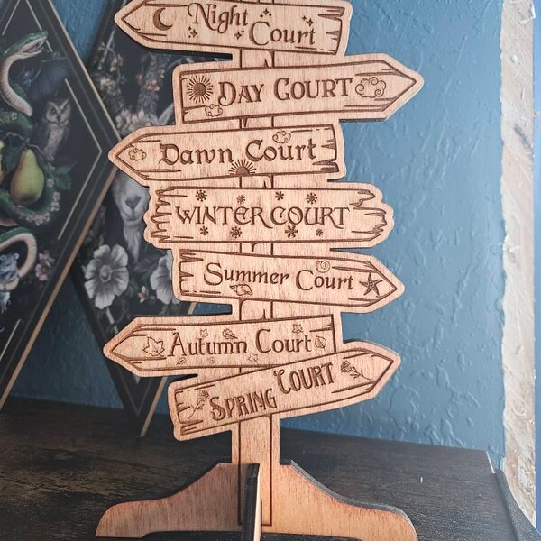 Library Street Sign Bookshelf Sign Personalized Laser Engraved Bookish ...