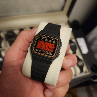 Casio Calculator Watch With Green Screen Mod CA-53W-1ER - Etsy
