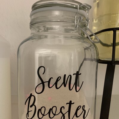 Scent Booster Label Decal / Laundry Room Decor / Scent Booster Sticker ...