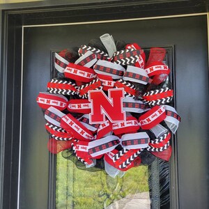 Penn State Wreath, Penn State Deco Mesh Wreath, Penn State Ribbon, Penn ...