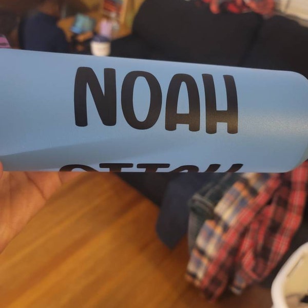 OLIVIA Font // Custom Vinyl Name Decal // Vinyl Stickers // Holographic ...